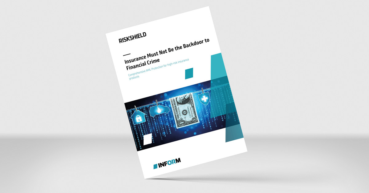 AML Compliance for Insurers | RiskShield Solution - INFORM